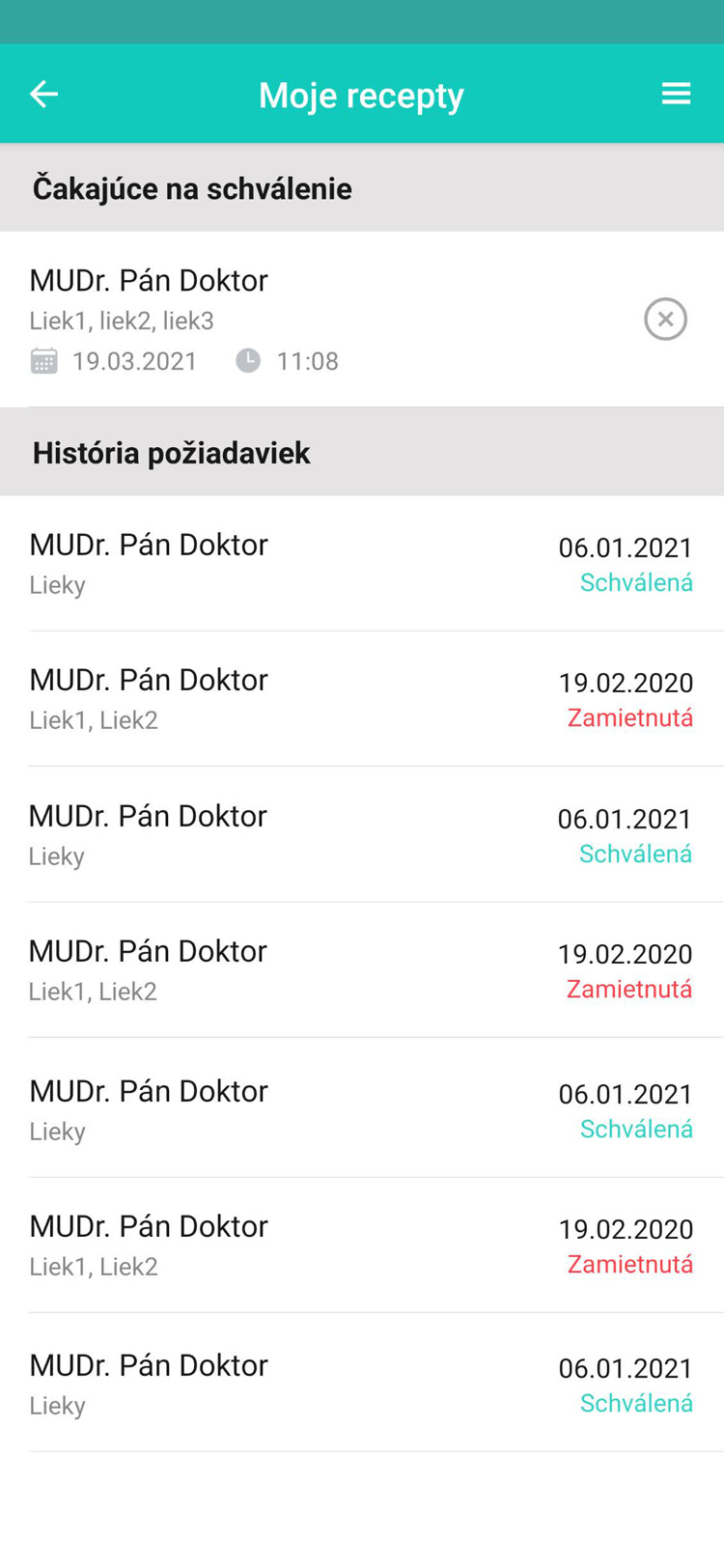 Informácie pre pacientov | eČakáreň